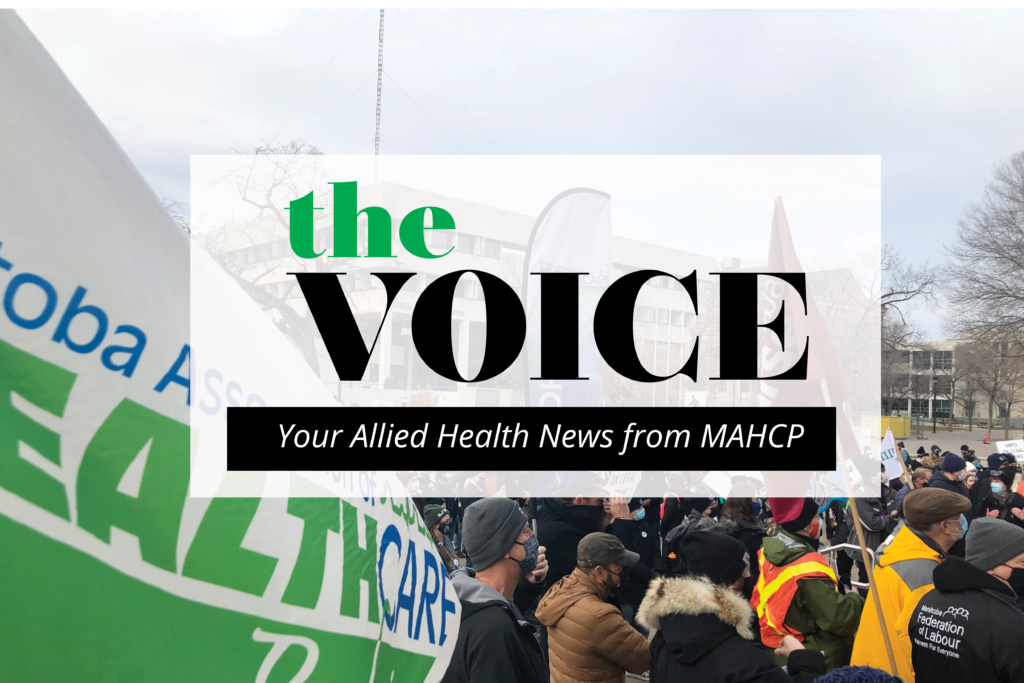 The fall edition of MAHCP's Newsletter, The Voice, is here! - Manitoba ...